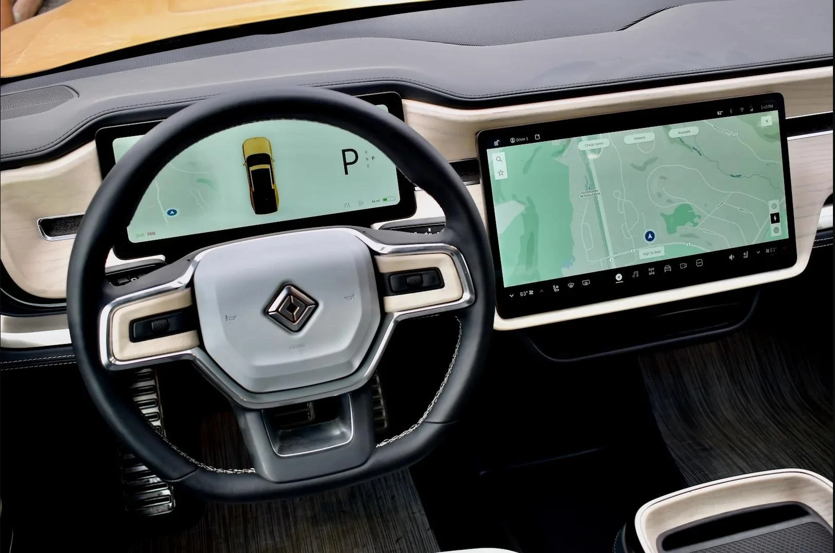 OCEAN COAST Rivian Interior Photos | Rivian Forum - R1T R1S R2 R3 News ...